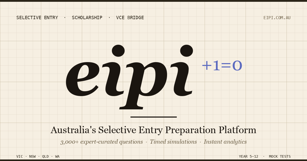 eipi — Selective Entry Preparation